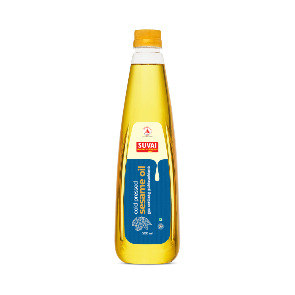 Wood / Cold Pressed Sesame Oil 500 ml - Suvai Foods