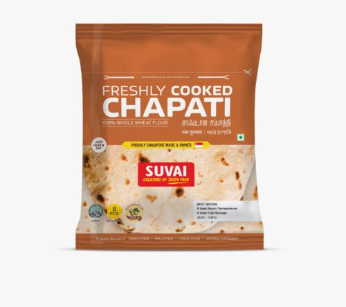 Freshly Cooked Chapati (8 Pcs) - Suvai Foods
