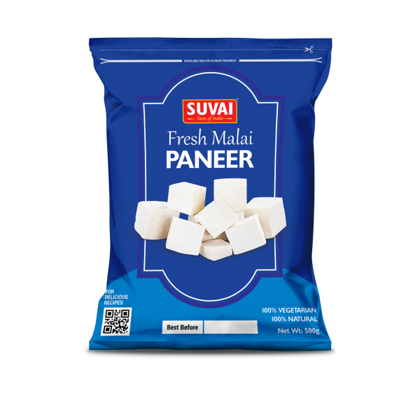 Fresh Malai Paneer (500gm) - Suvai Foods