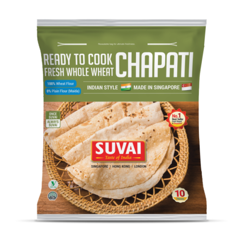 Freshly Cooked Chapati (8 Pcs) - Suvai Foods